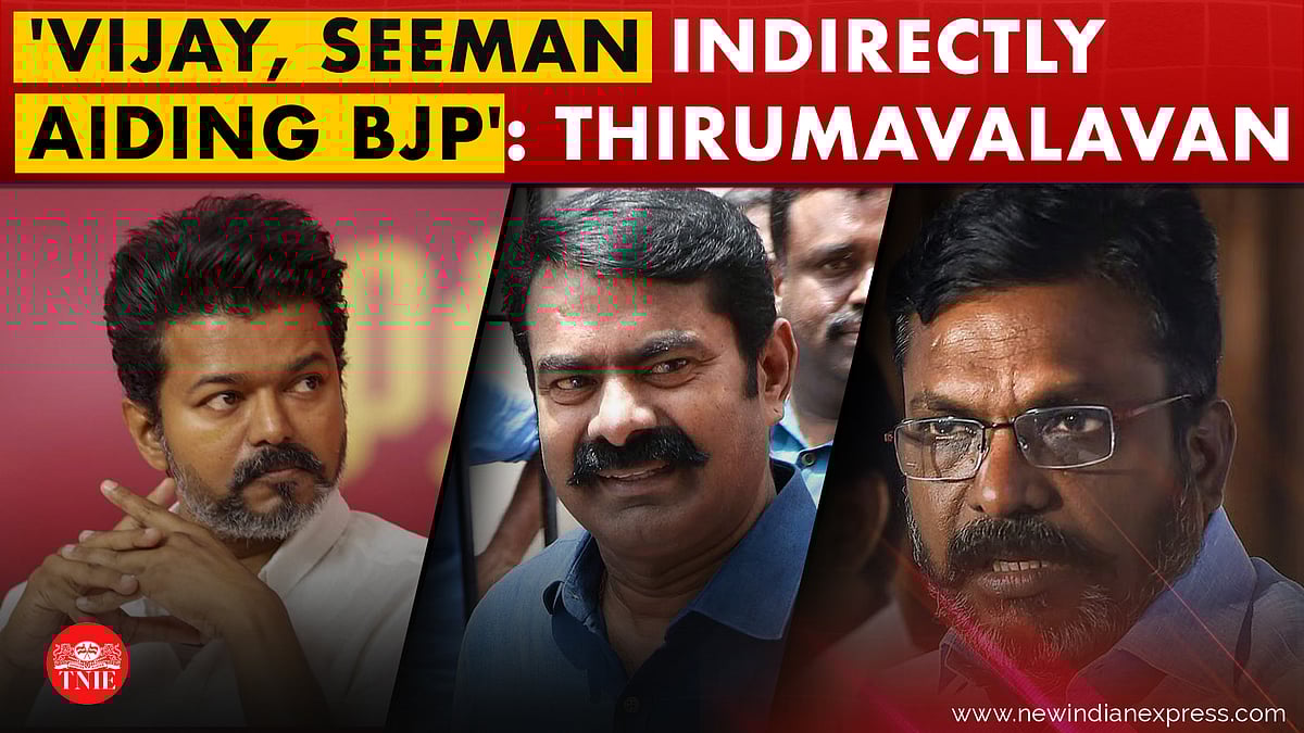 TVK’s Vijay, NTK’s Seeman indirectly aiding Sangh Parivar: VCK chief ...