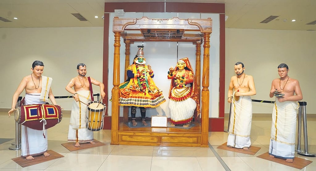 Art arcade reopened at Kochi airport domestic terminal