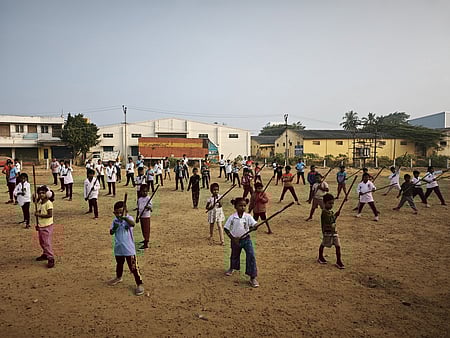 Swing the stick to glory: Salem man brings back silambam to the mainstream