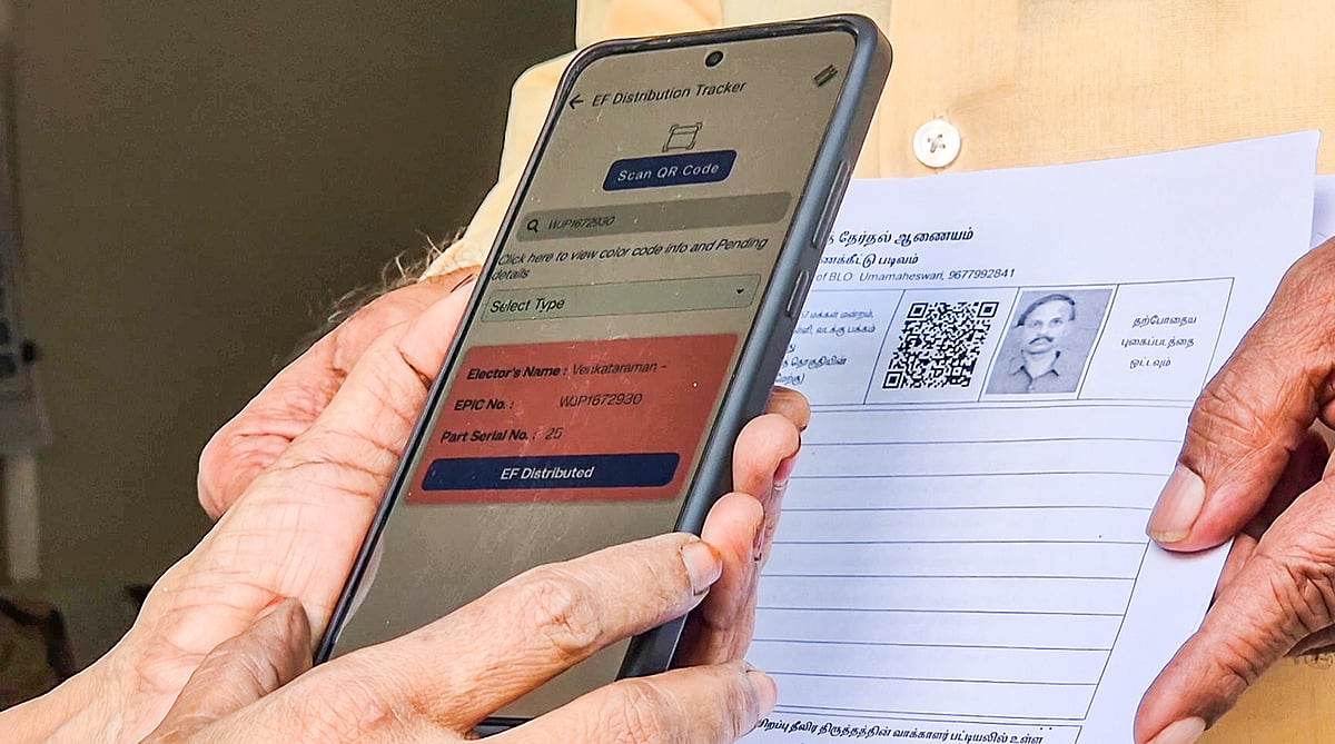 Rural areas lead in SIR, cities prefer office work