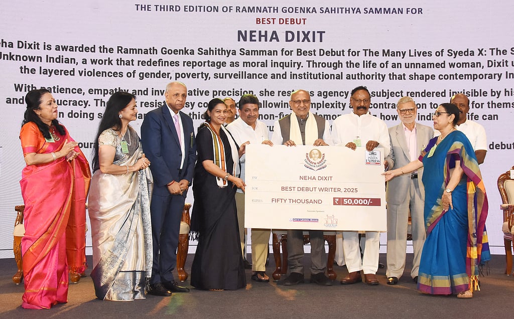 ‘The Many Lives of Syeda X’ wins RNGSS: Author Neha Dixit in conversation