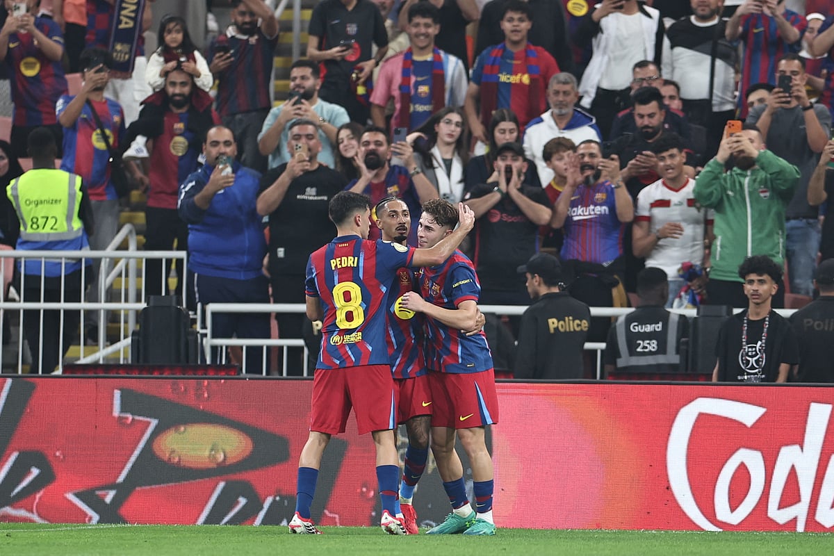 Barca rout Athletic to reach Spanish Super Cup final