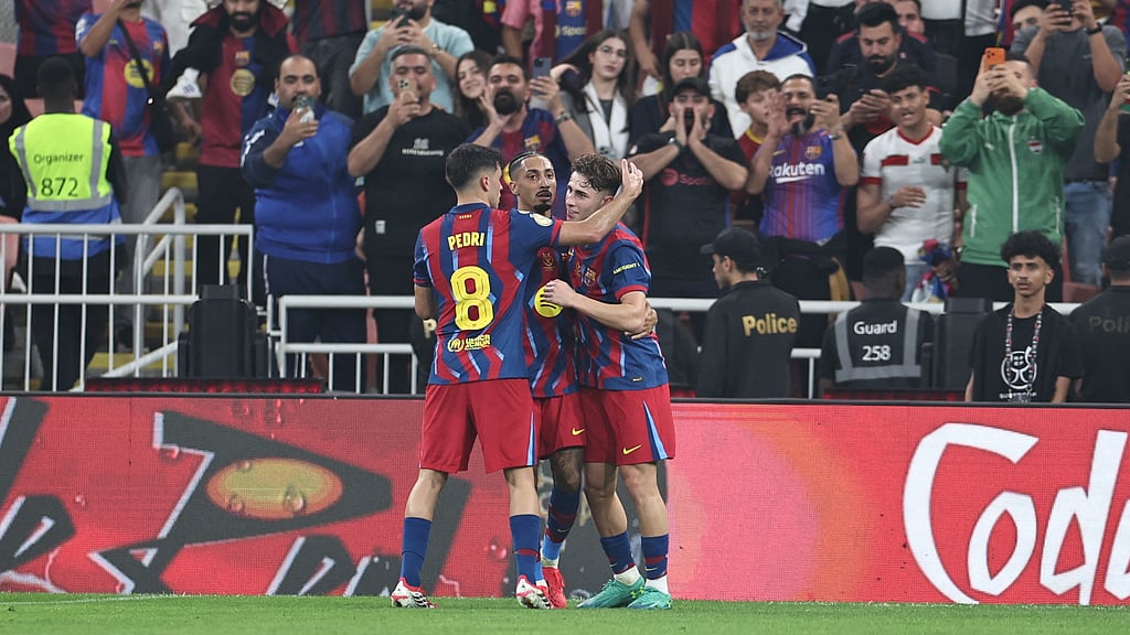 Barca rout Athletic to reach Spanish Super Cup final
