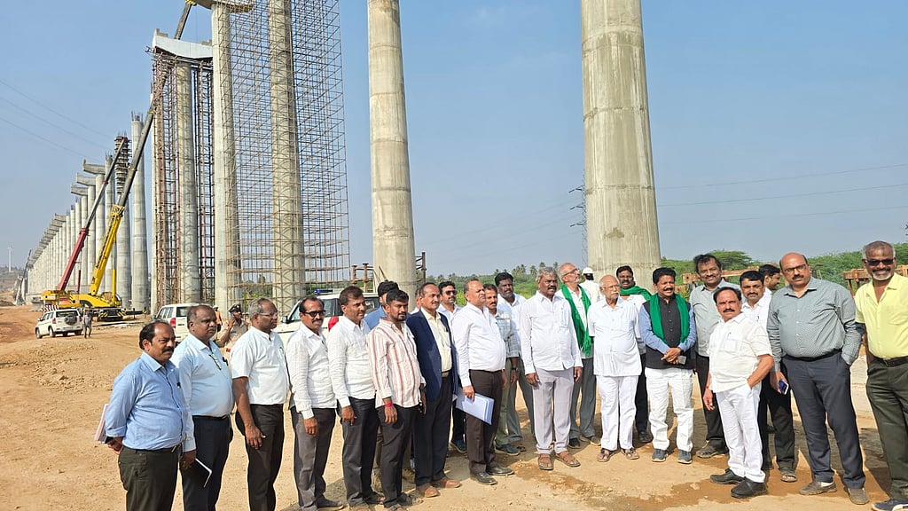 Karnataka's tallest aqueduct takes shape near Gonur under Upper Bhadra ...