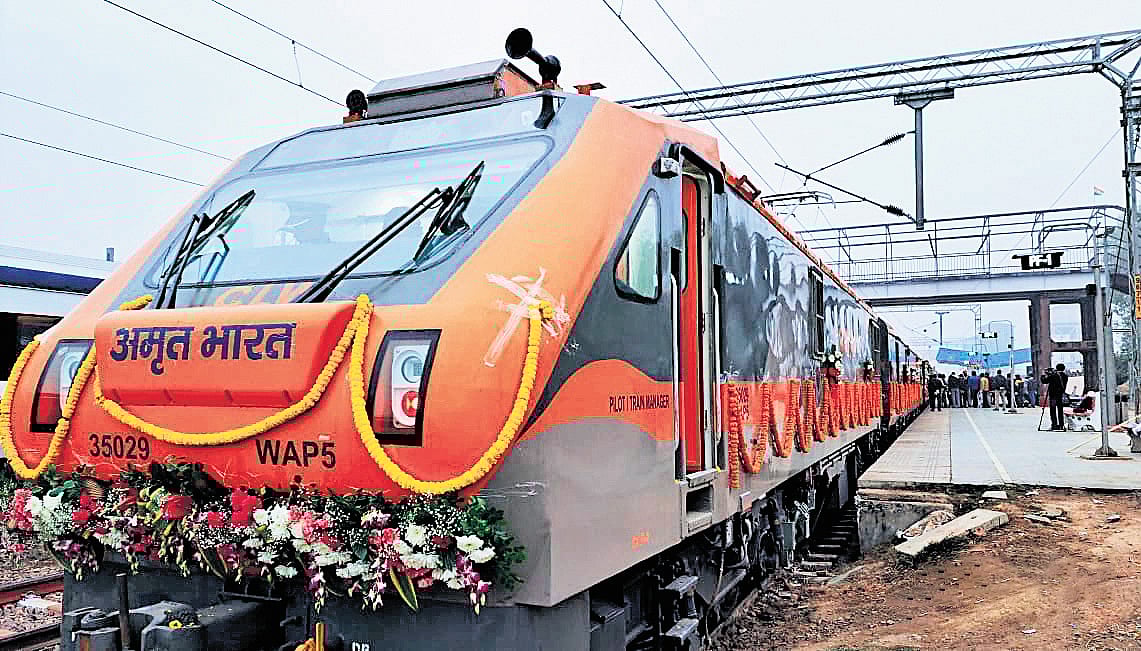 Poll-bound Tamil Nadu, West Bengal to get three Amrit Bharat weekly trains