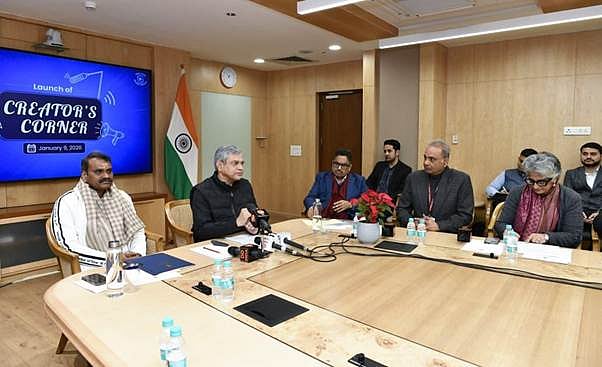Prasar Bharati launches Creator Corner on DD News to promote digital ...
