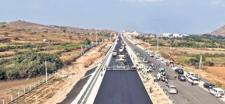 Key milestone: Andhra Pradesh highway project sets multiple guinness ...