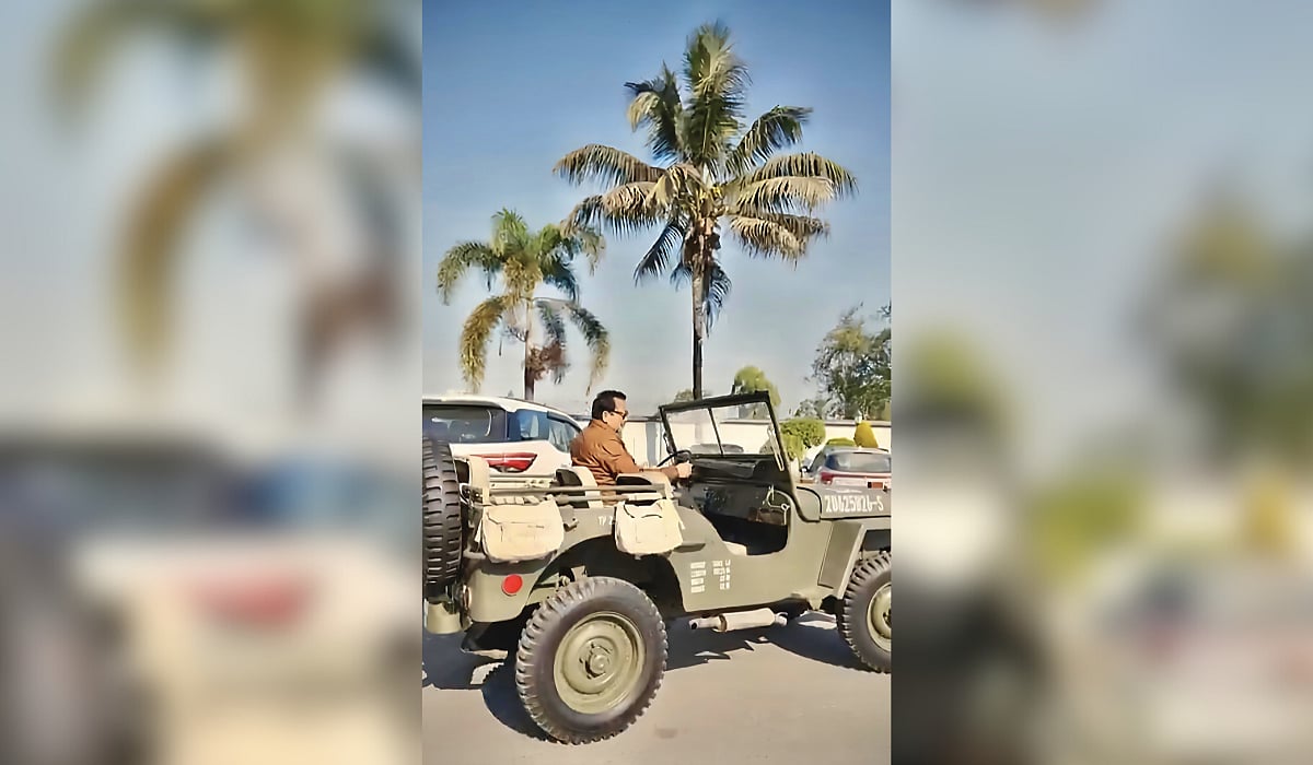Arunachal Dy CM Chowna Mein test drives WWII Willys Jeep, calls moment ...