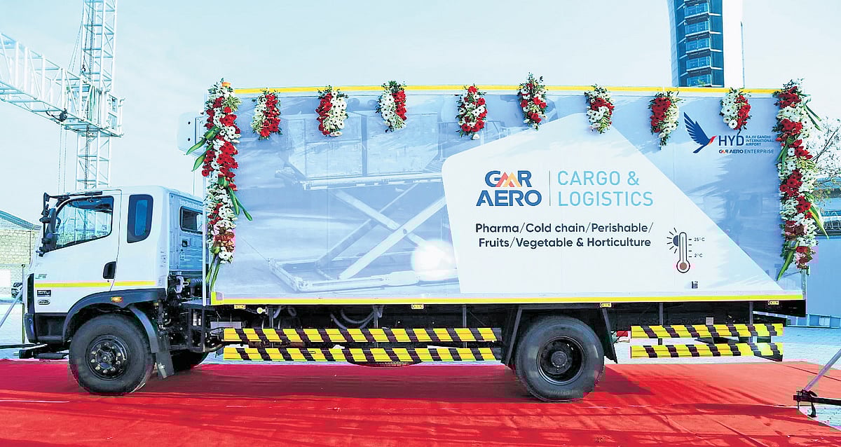 India’s first airside reefer truck launched at RGIA