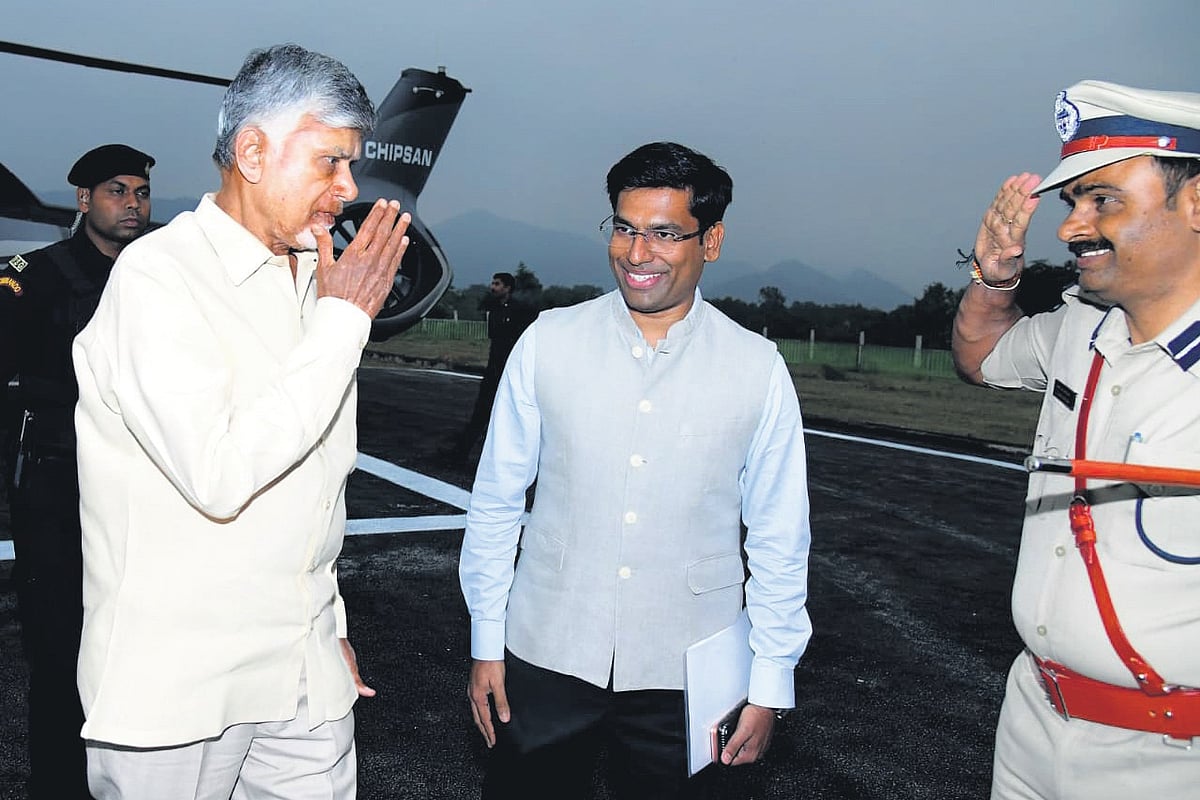 Andhra CM Naidu launches infrastructure initiatives during festive ...