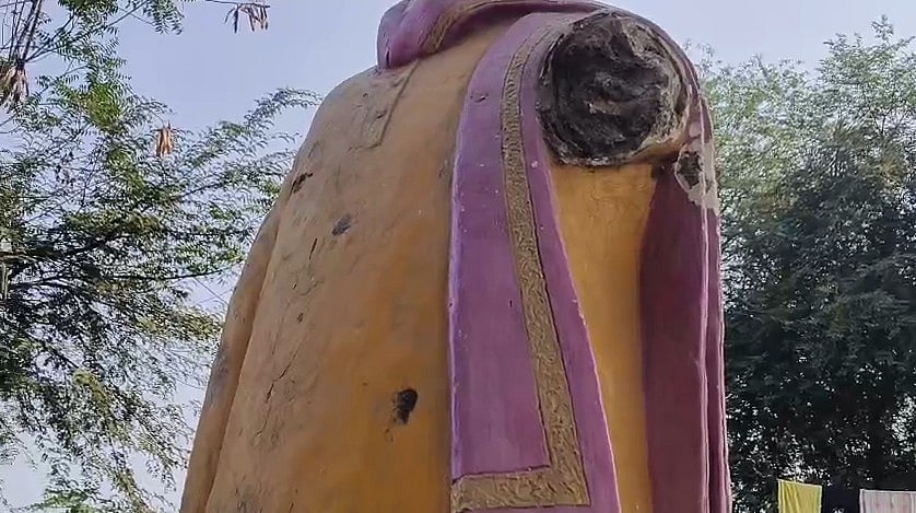 NTR statue vandalised in Andhra's Vizianagaram district
