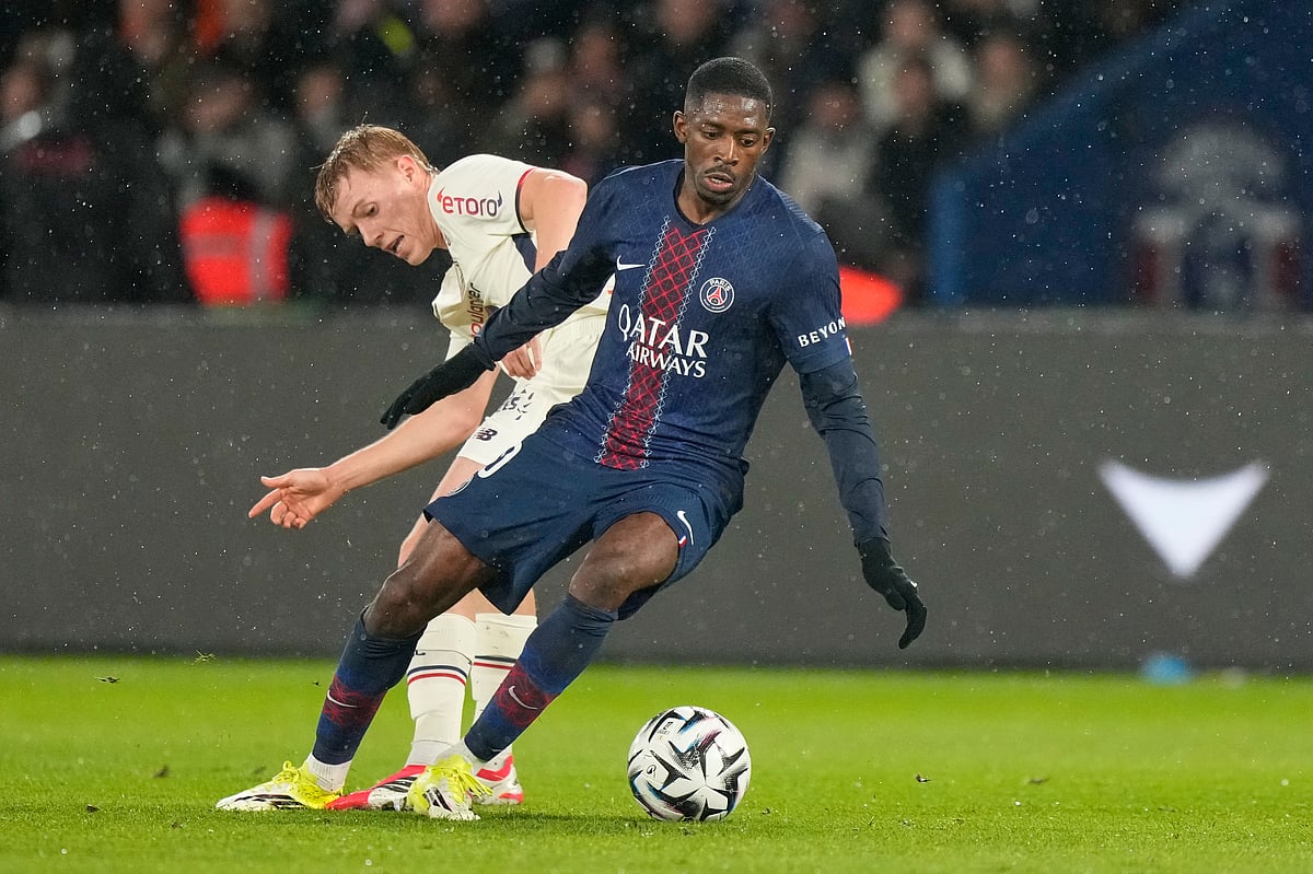 Ousmane Dembélé destroys Lille and lifts PSG back on top of Ligue 1