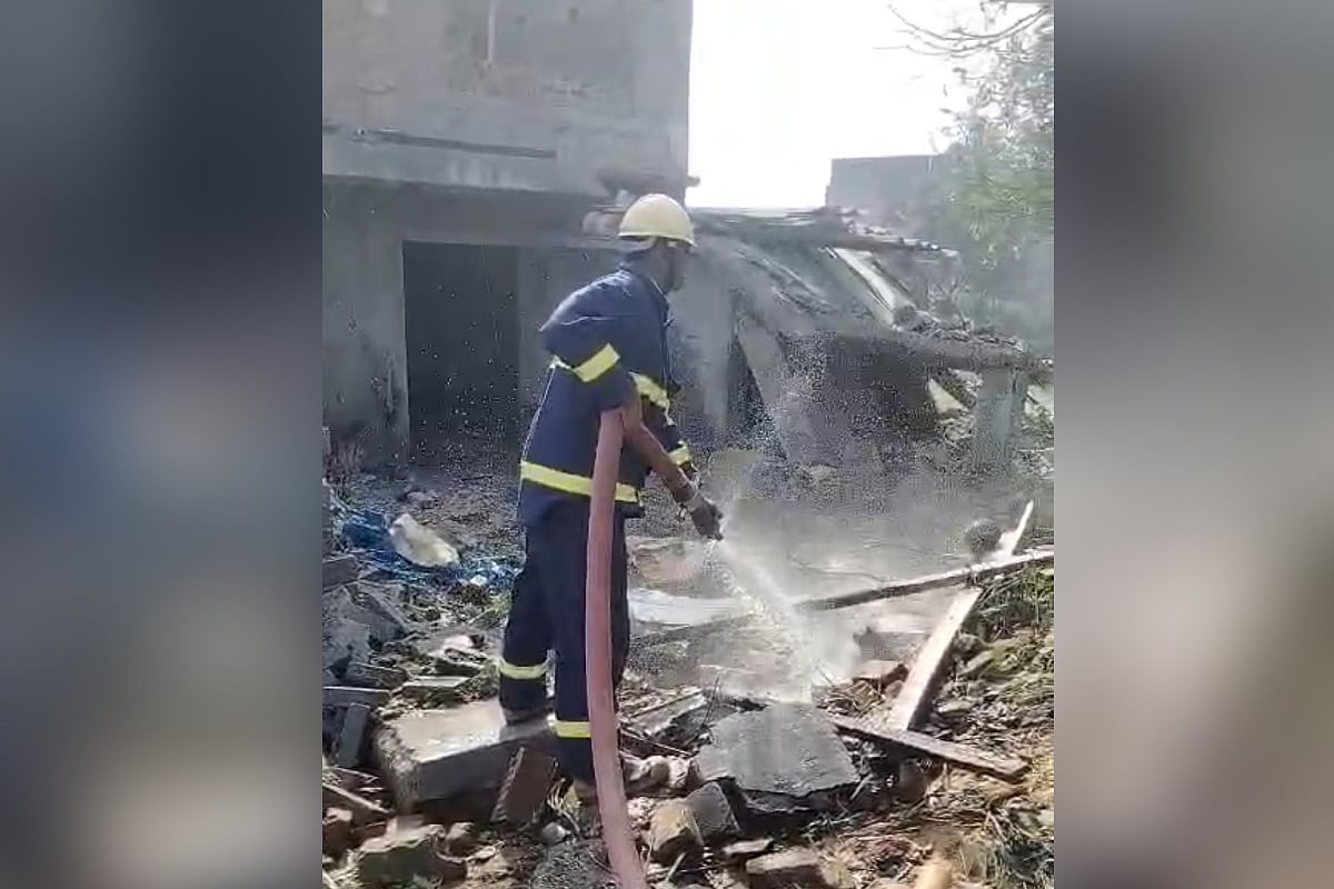 Differently-abled worker killed in blast at illegal firecracker unit in ...