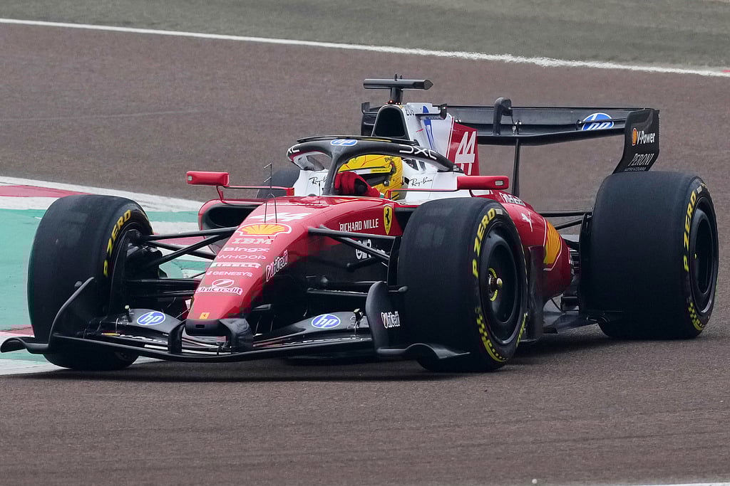 Ferrari 'more united than ever' as Hamilton drives new F1 car after ...
