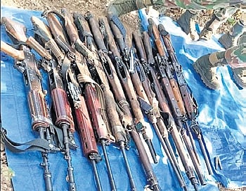 Maoist camp busted in Odisha's Kandhamal forest, huge cache of weapons ...