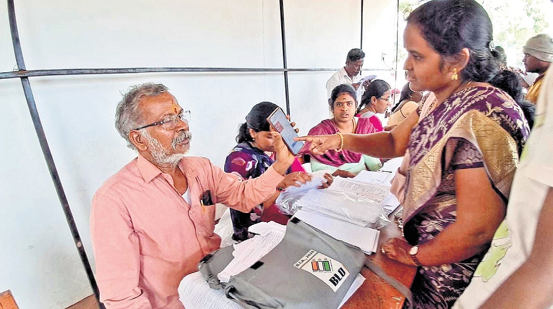 BLO App underwent 30 changes in two months in Tamil Nadu