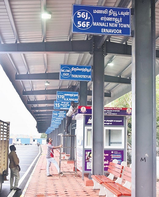 Temporary bus terminus unveiled at Chennai's Island Grounds, Royapuram