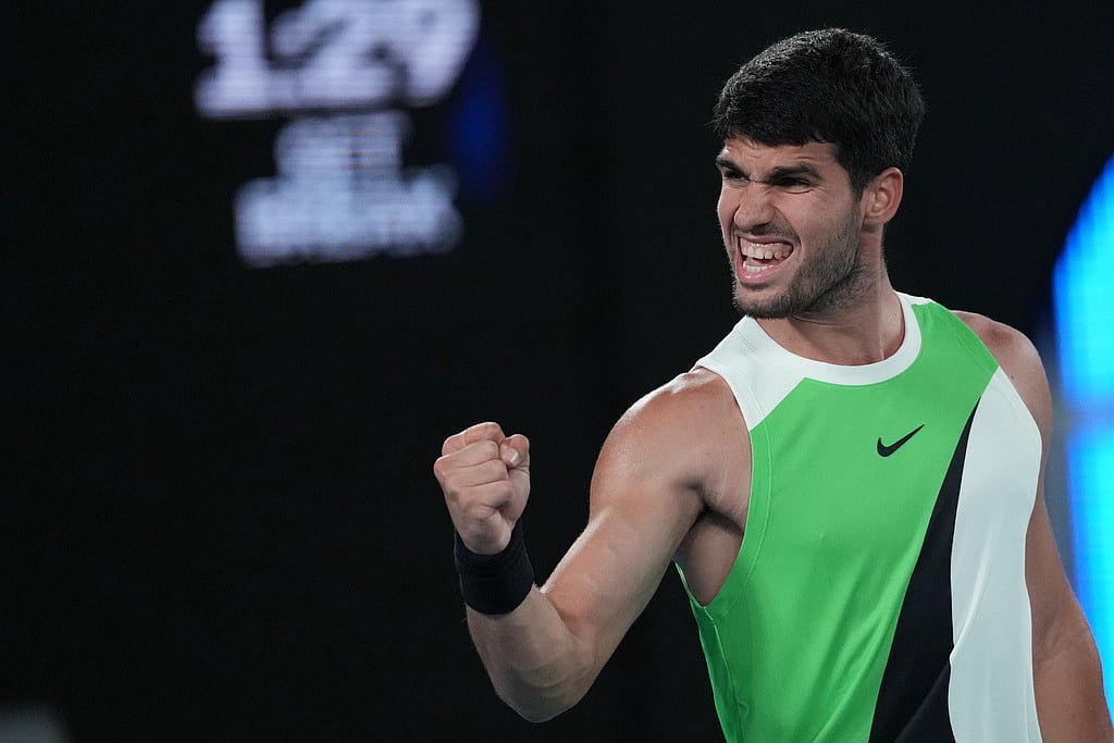 Alcaraz rolls into maiden Australian Open semi-final, sets up date with ...