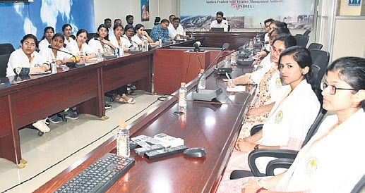 Capacity building program for AIIMS Mangalagiri nursing students