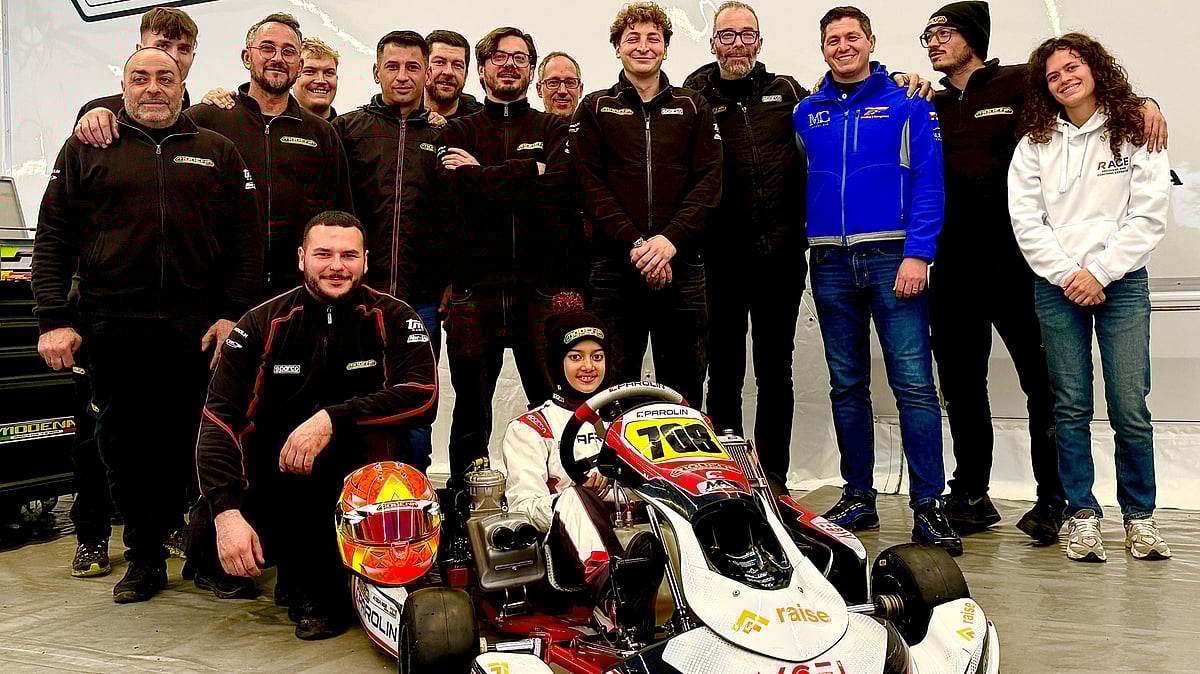 Racing prodigy Atiqa Mir makes stunning WSK debut in Italy, first ...