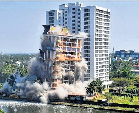 Maradu flats demolished in 2020 may rise again as KCZMA clears Golden ...