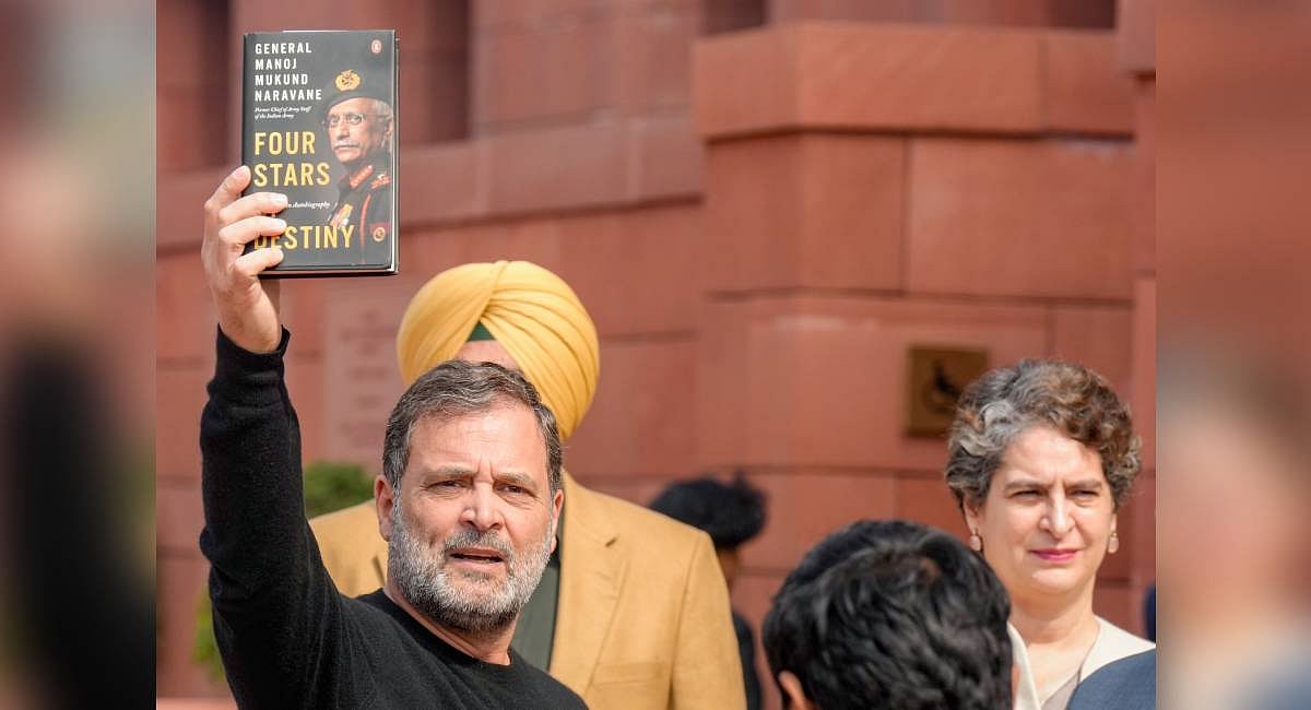 Rahul Gandhi’s LS citation of ex-army chief’s memoir sparks book-versus ...
