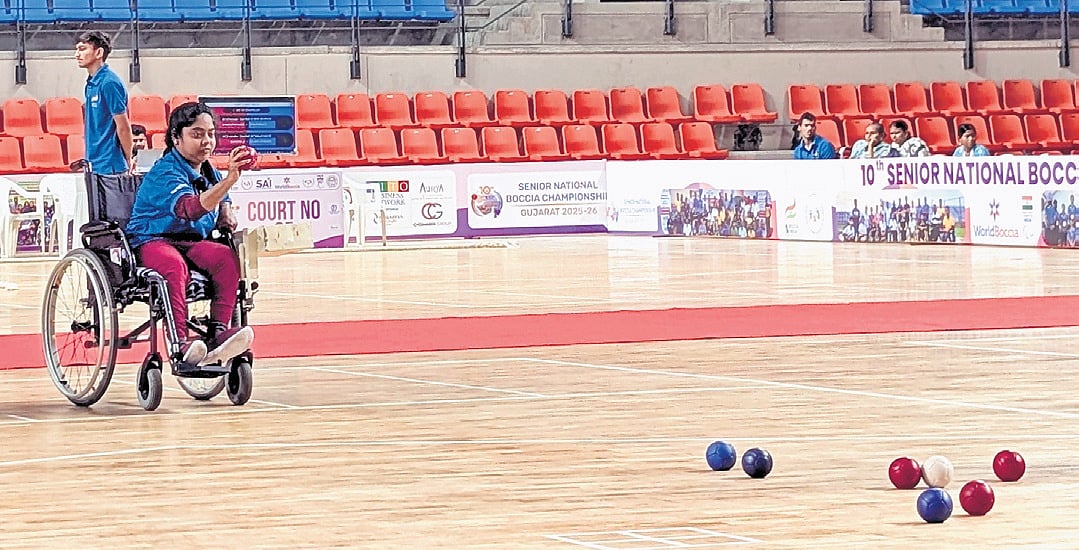 Four Boccia players from Tamil Nadu win national medals