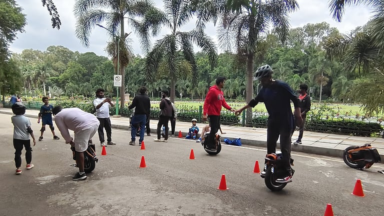 Where there's a wheel: Bengalureans are now using unicycles to commute