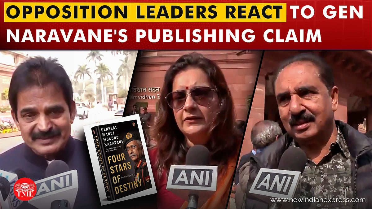 BJP must have sent a message to him: Opposition MPs on General Naravane ...