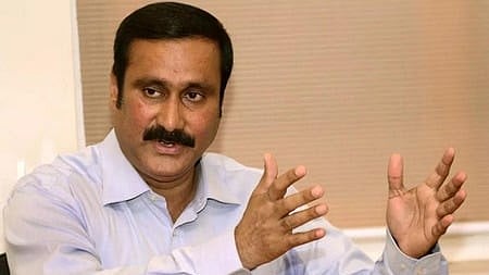 Why is DMK manifesto mum on prohibition, asks PMK leader Anbumani Ramadoss