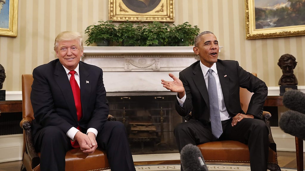 Obama deplores lack of shame after Trump racist monkey clip