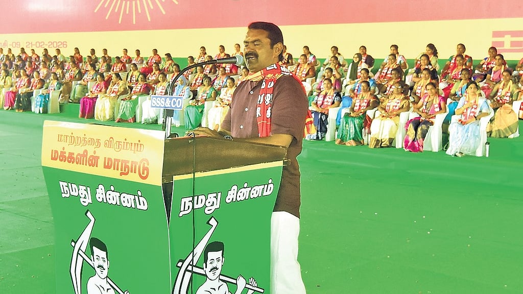 Seeman in Karaikudi; NTK candidates for 234 seats announced
