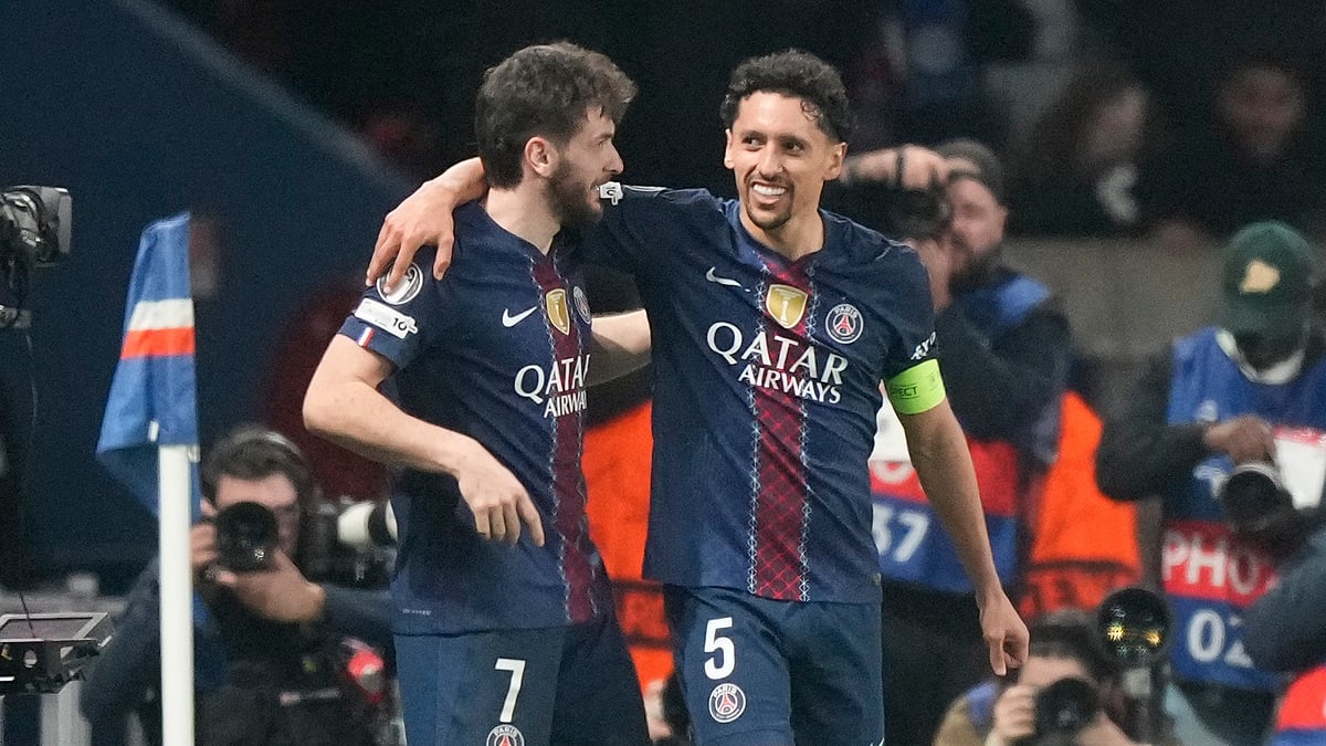 PSG survive Monaco scare to reach Champions League last 16