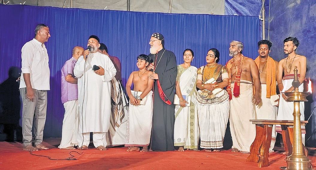 Offering new take on nangyar koothu, artist ‘friends’ narrate Christ’s life