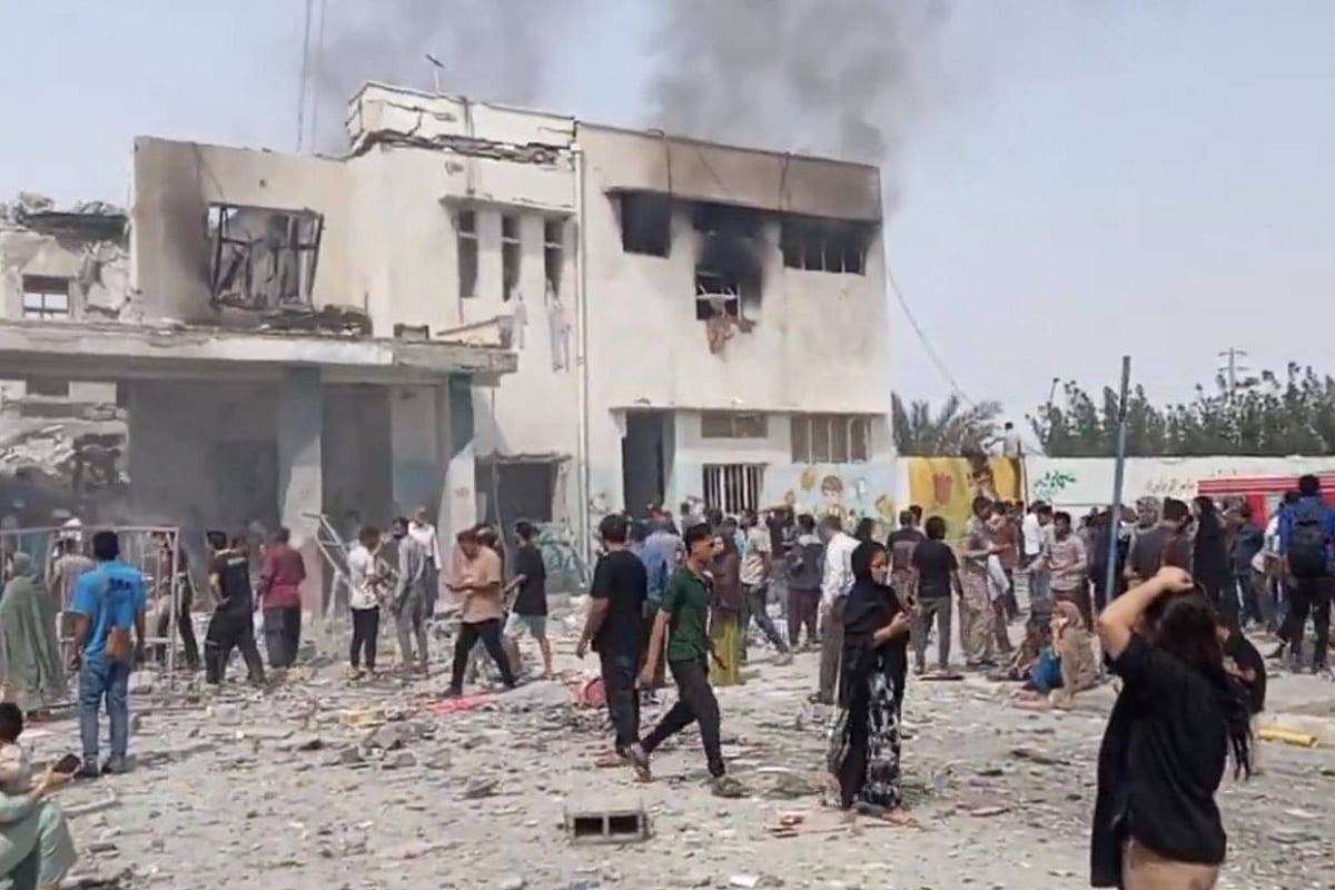Israel strikes elementary school in Iran, killing more than 80 people