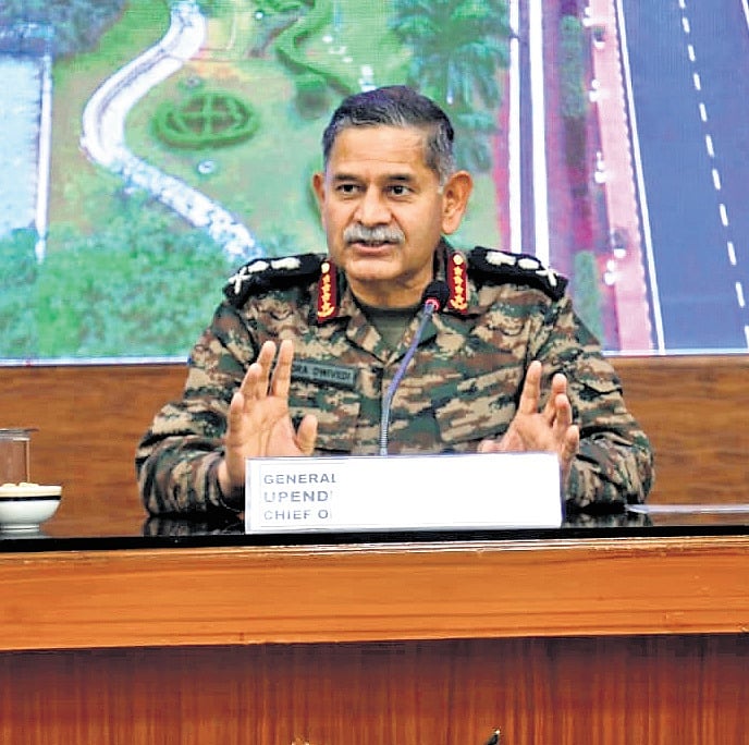 Army must embrace tech-led warfare: Army chief Upendra Dwivedi
