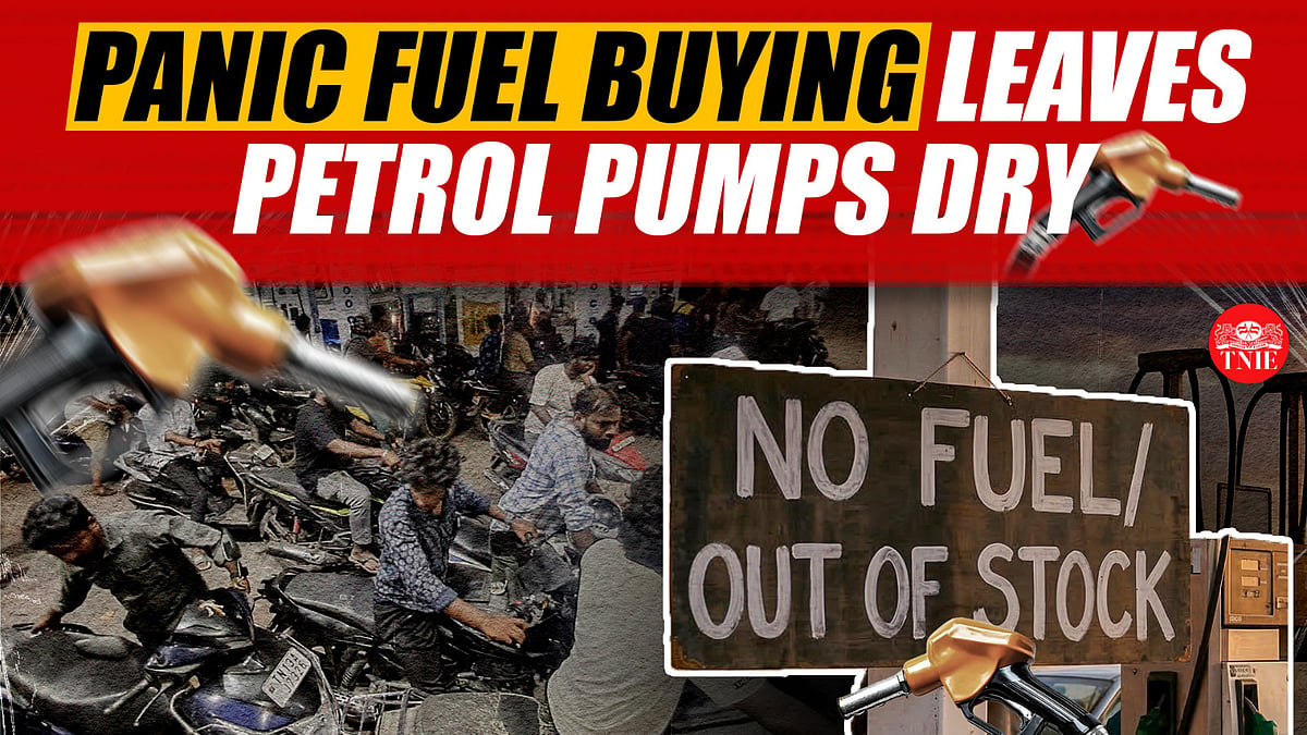 Panic fueling grips cities: Motorists rush to petrol pumps, fill fuel ...