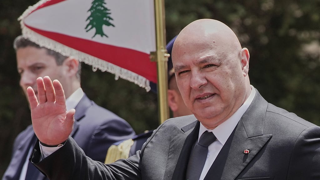 Lebanon president Joseph Aoun calls for Israel truce as French minister ...