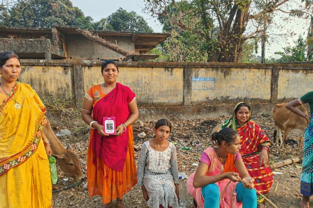 Tribal women take online route to collect Chaitra Parab donations