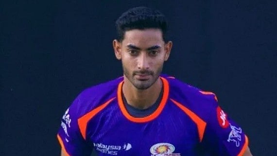 IPL 2026: Mumbai Indians name Punjab pacer Krish Bhagat as replacement ...