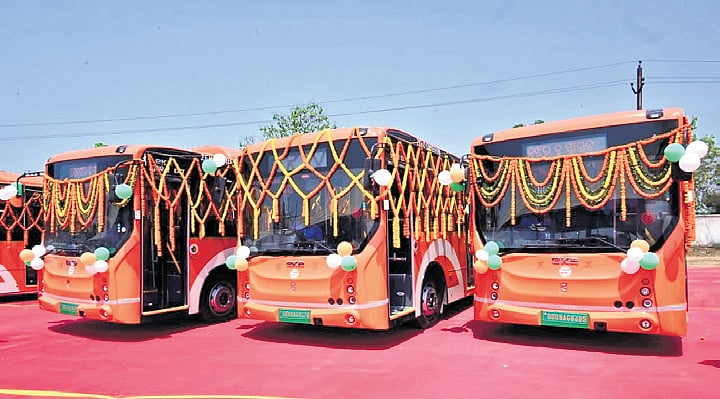 CM Mohan Majhi launches 187 projects, e-bus service in Keonjhar